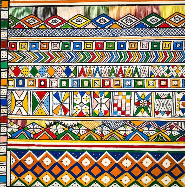 Al Qatt Al Asiri: Traditional Saudi Arabia Wall Art From Asir Region ...